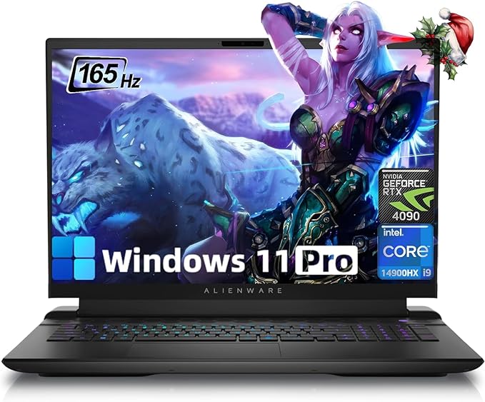 Amazon.com: Dell Alienware M18 R2 Gaming Laptop, 18" QHD+ 165Hz, Intel ...