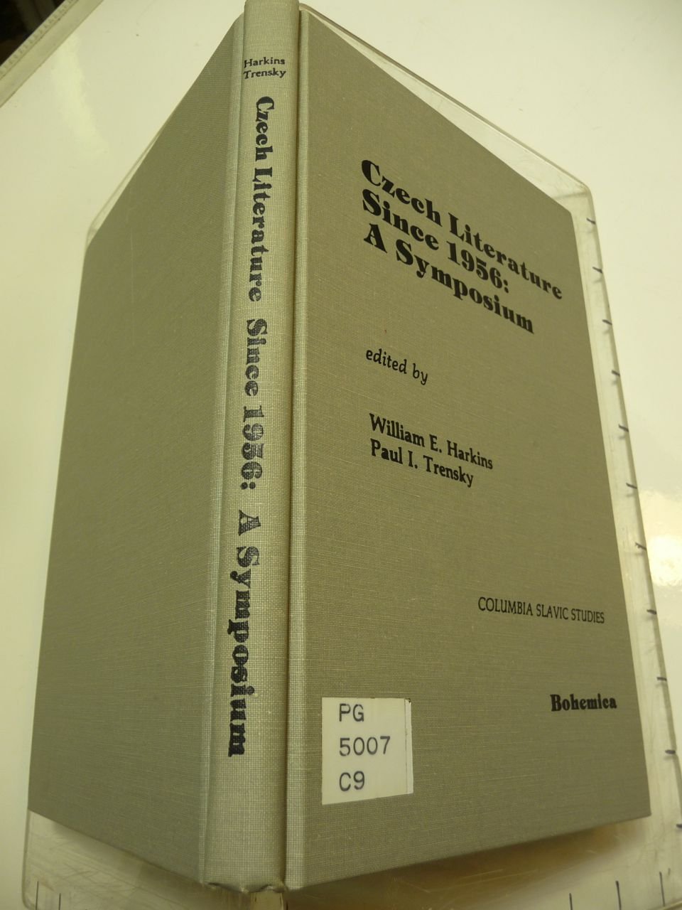 Czech literature since 1956: A symposium (Columbia Slavic studies ...