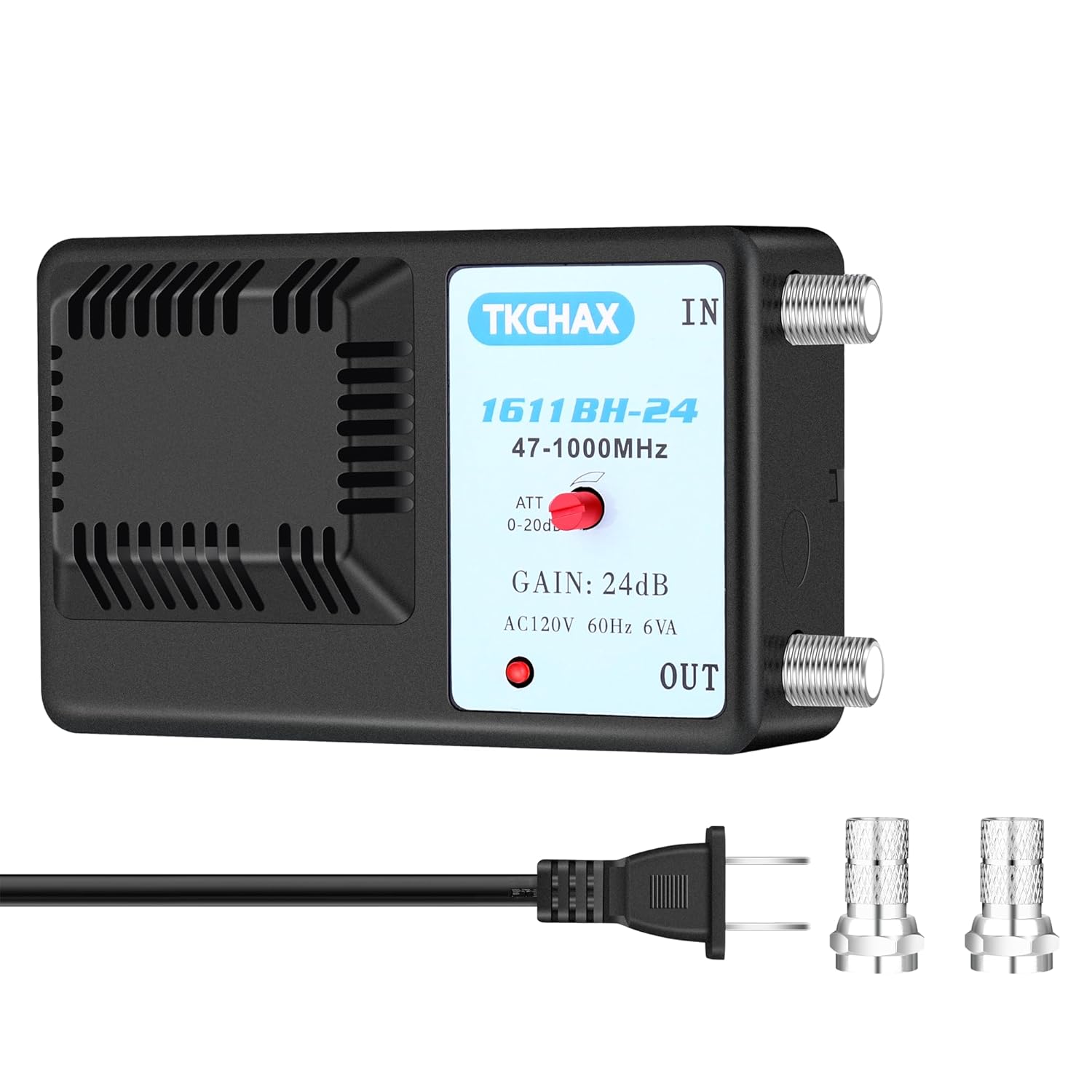 Amazon.com: TKCHAX Antenna Amplifier, Digital TV Signal Booster ...
