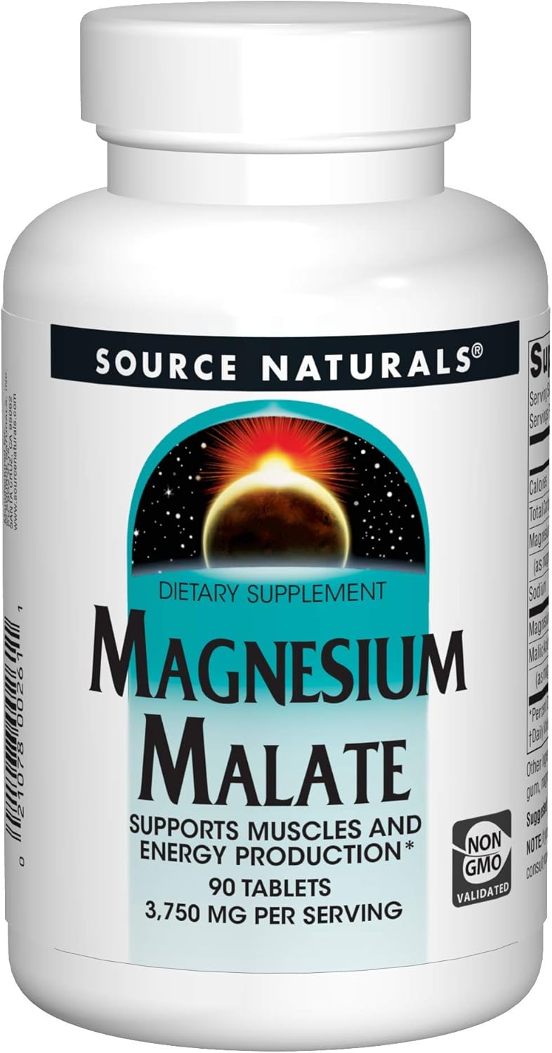 Amazon.com: Source Naturals Magnesium Malate 3750 mg Per Serving ...