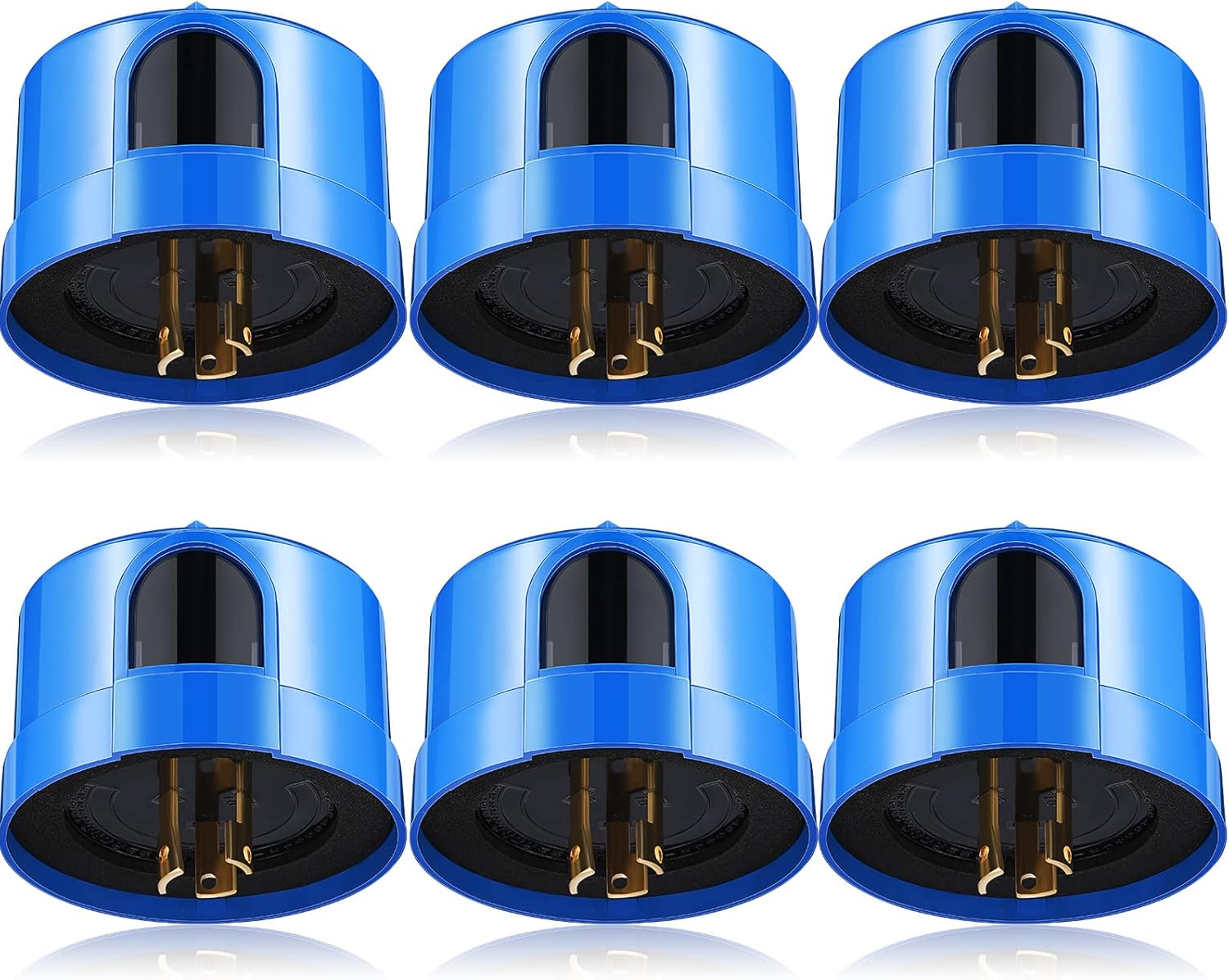 6 Pcs Twist Lock Photocell Sensor Auto on off Photocell Switch Dusk to ...