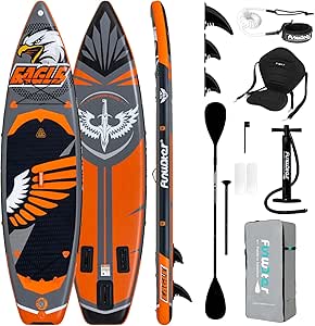 FunWater Inflatable Paddle Board 10'6" x 33" Stand Up Paddle Boards ...