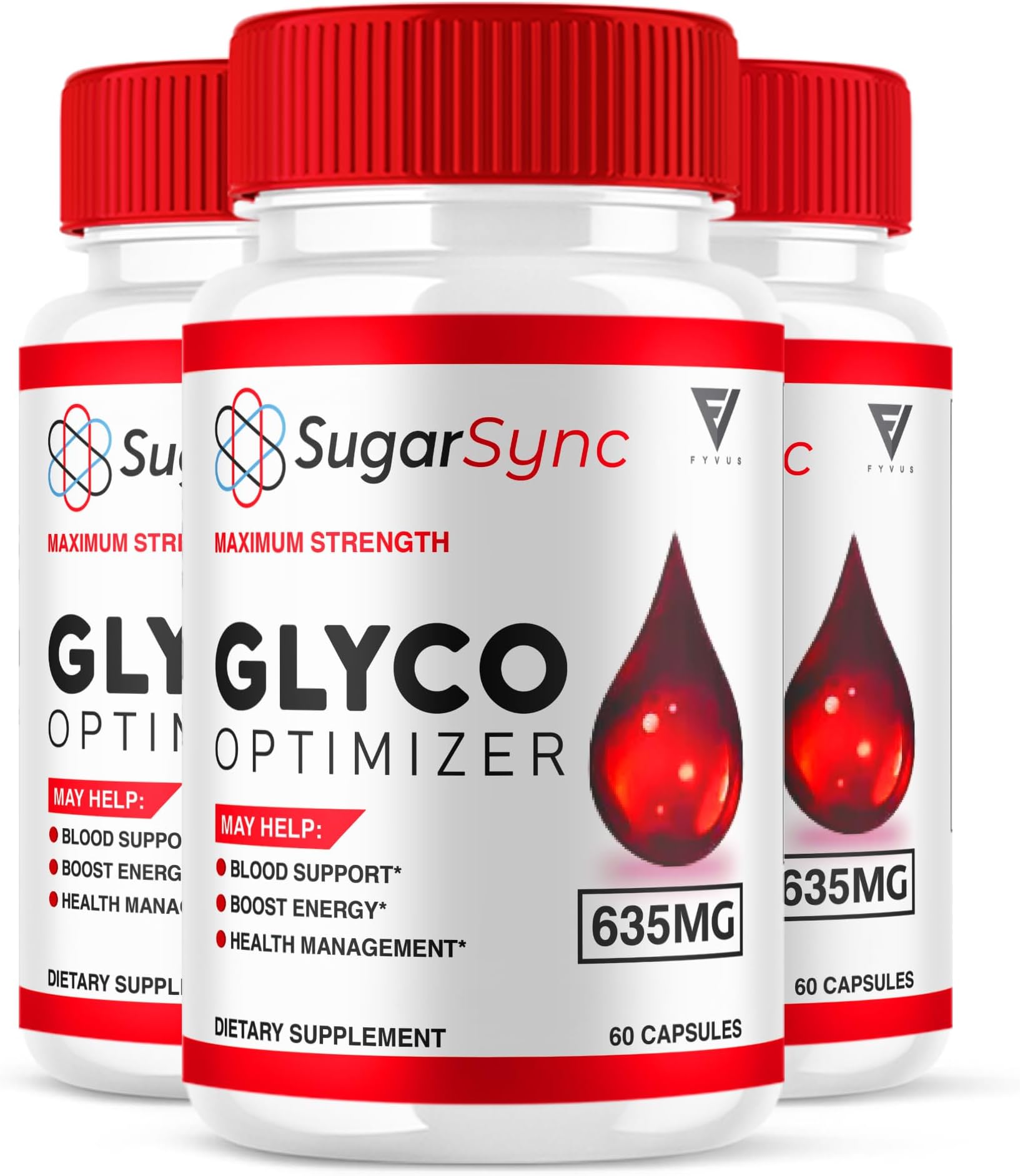 Amazon.com: (3 Pack) Sugar Sync SugarSync Glyco Optimizer Capsules ...