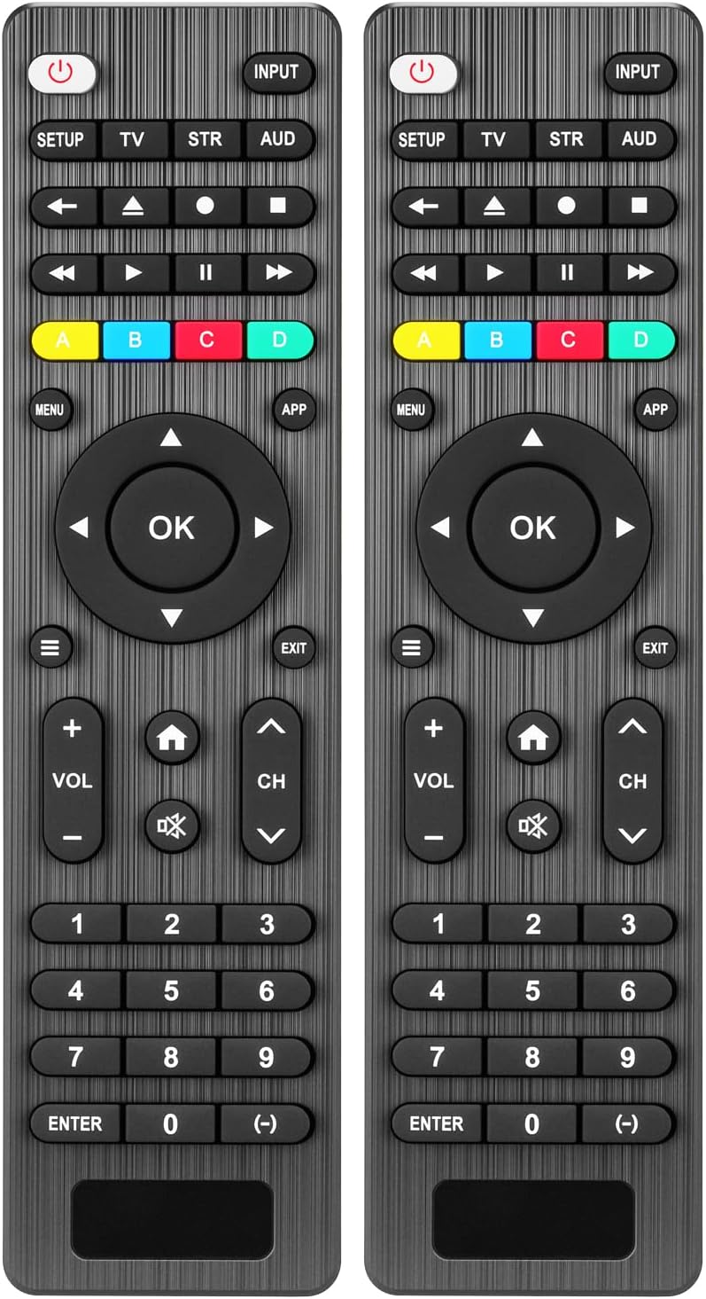 Amazon.com: 2 PCS Universal TV Remote Control with Light-Up-Button ...