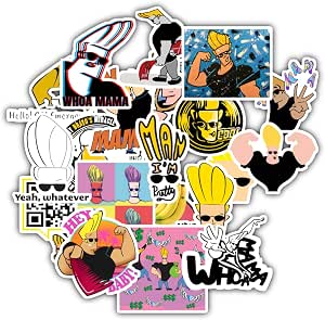 Amazon.com: 20 Pcs Stickers Packs Bravos Aesthetic of Colorful Johnnys ...