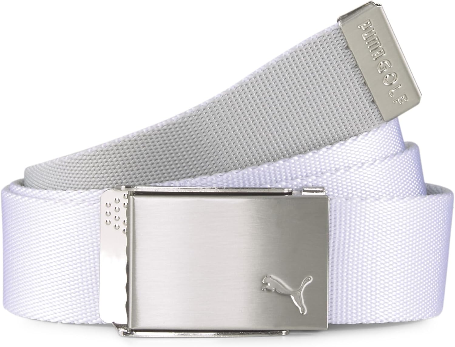 PUMA Golf 054044 Men's Reversible Web Belt - Strap bright white/high ...