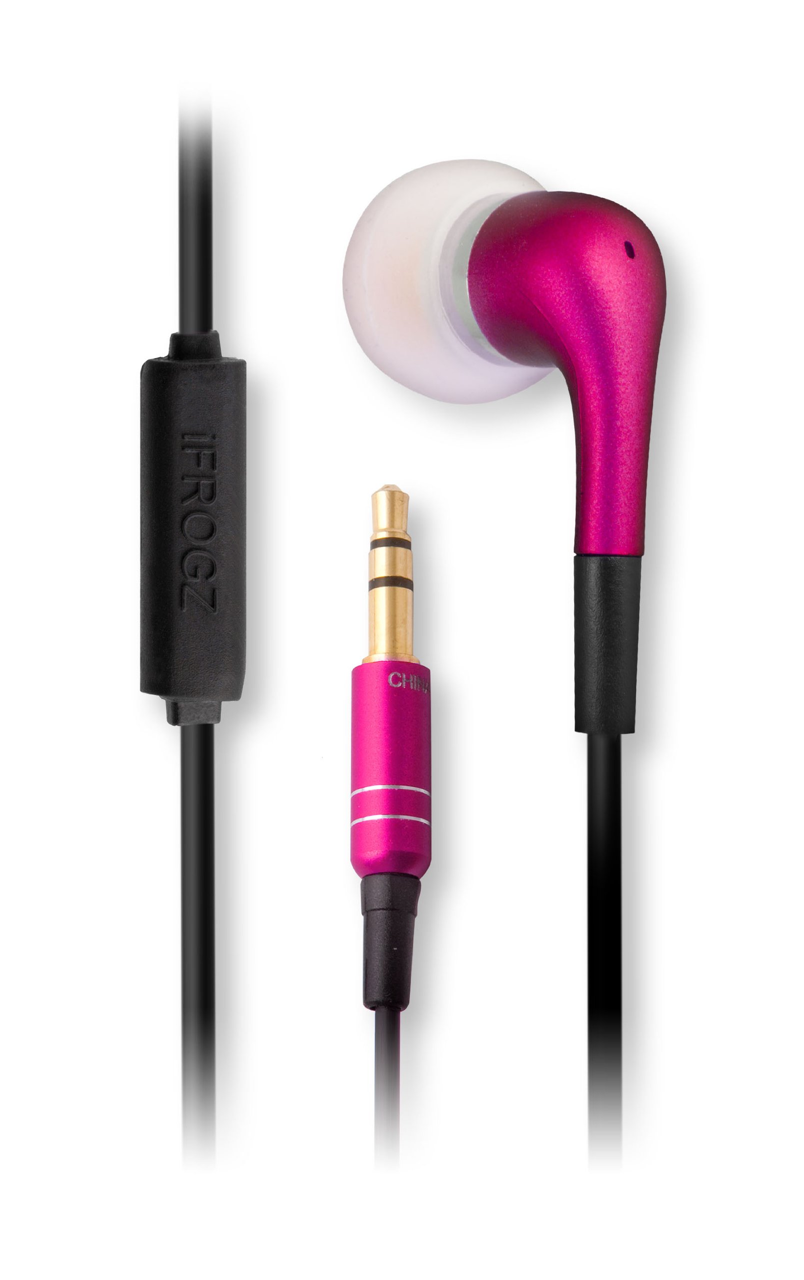 Amazon.com: Earpollution EP-LB-MIC-PINK Luxe MicroBud with Mic - Retail ...