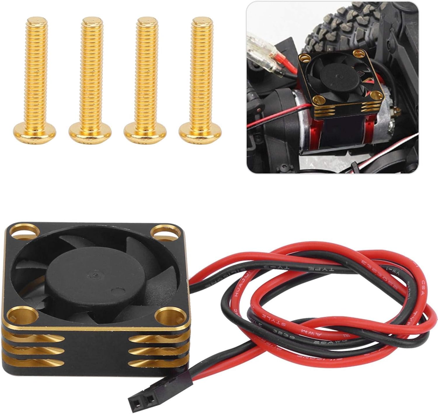 Wosune 28000RPM RC Cooling Fan, Cooling Fan, Rc Car Cooling Fan for ...