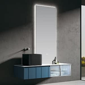 Amazon.com: High QLO Bathroom Vanity with Sink - Luxurious Bathroom ...