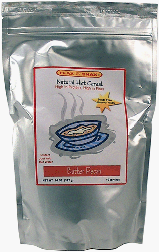 Amazon.com: Flax Z Snax Butter Pecan Hot Cereal : Grocery & Gourmet Food