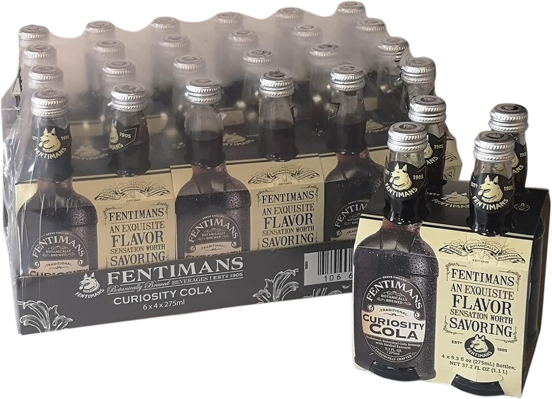 Amazon.com : Fentimans Sparkling Rose Lemonade - Sparkling Pink ...