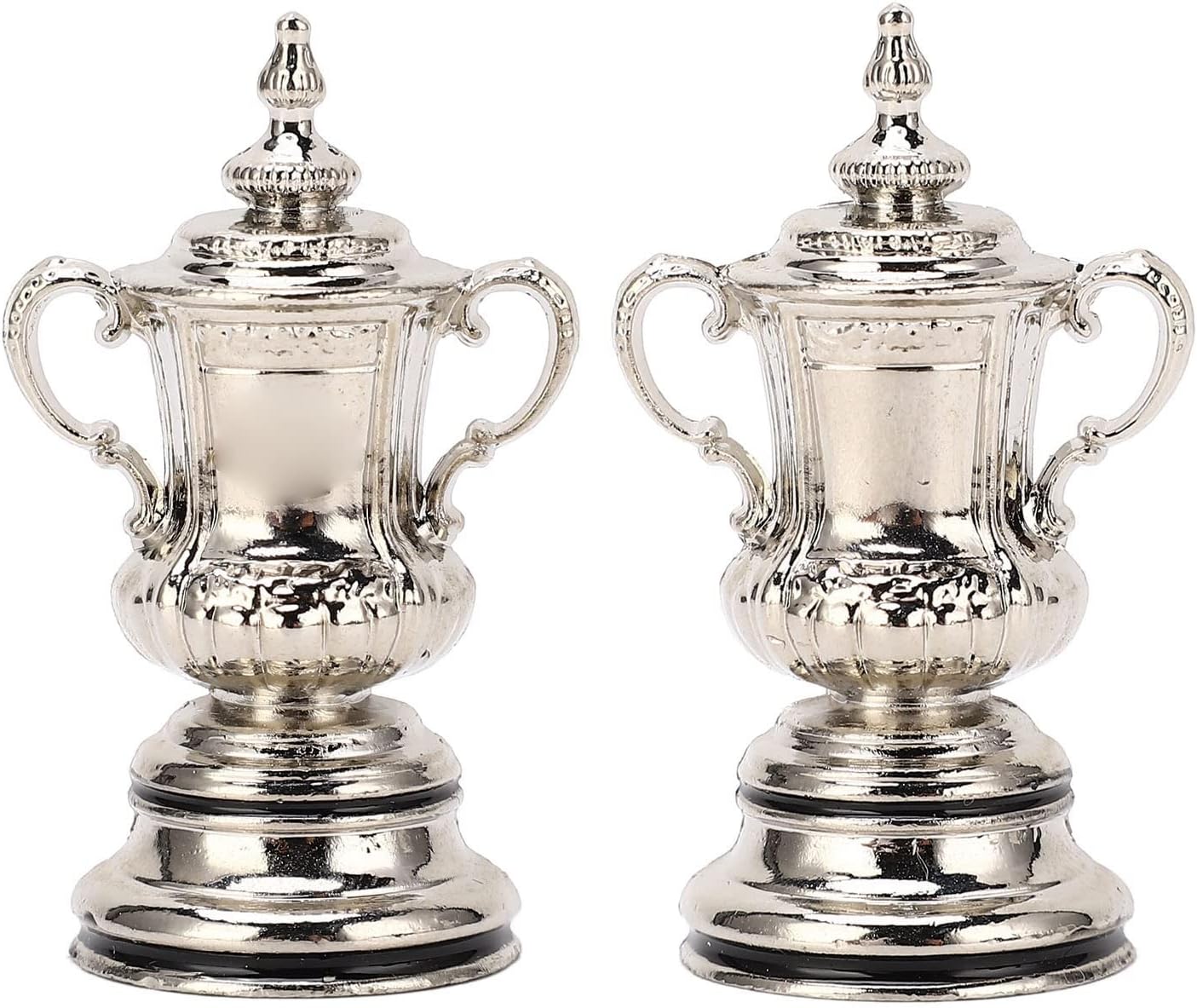 Keenso Mini Soccer Game Trophy Cup Model High Simulation Metal Football ...