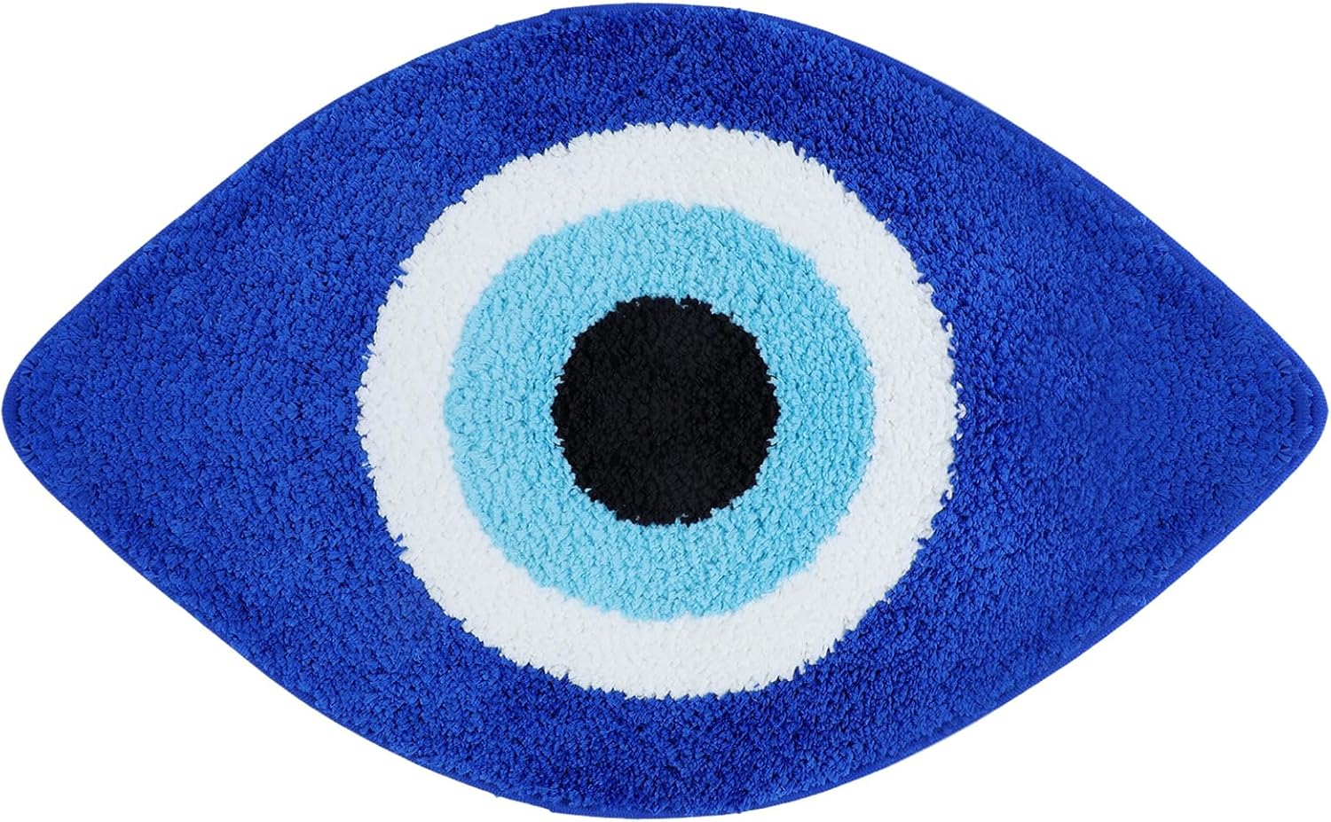 Amazon.com: Tinideya 1 Pcs Decorative Fluffy Home Rug Blue Eye Shaggy ...