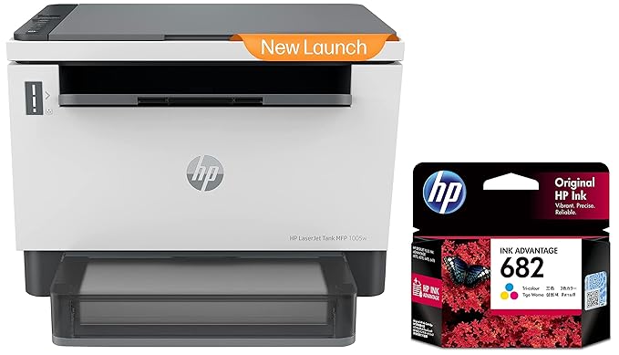 HP Laserjet Tank 1005w Printer for Home&SMBs:3-in-1 Print+Copy+Scan ...