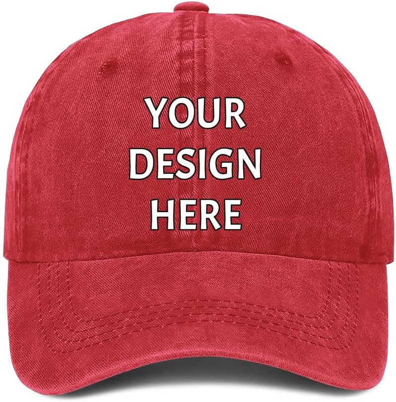 Custom Hats Design Your Own - Custom Baseball Cap for Men Women, Make ...