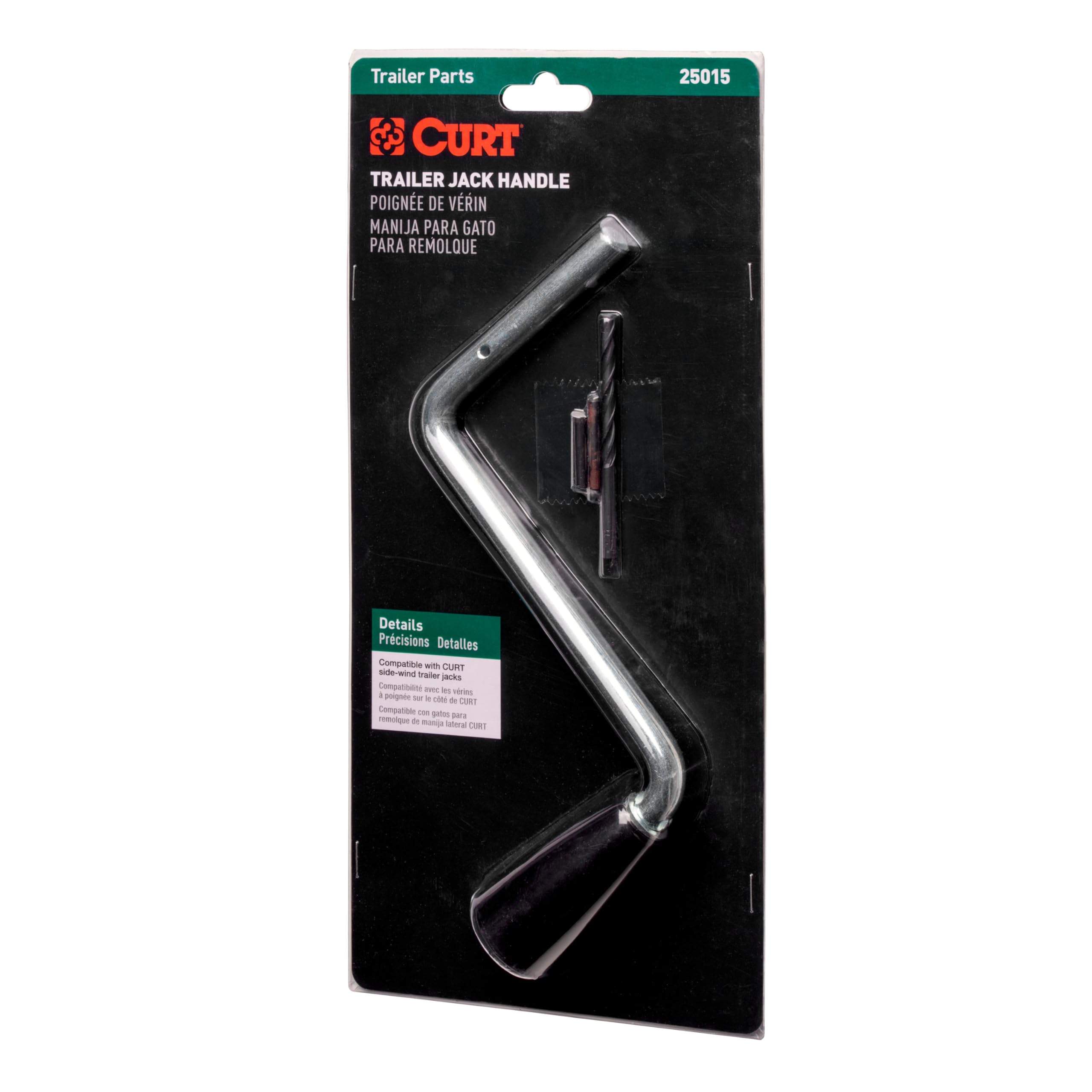 Amazon.com: CURT 25015 Replacement Side-Wind Trailer Jack Handle ...