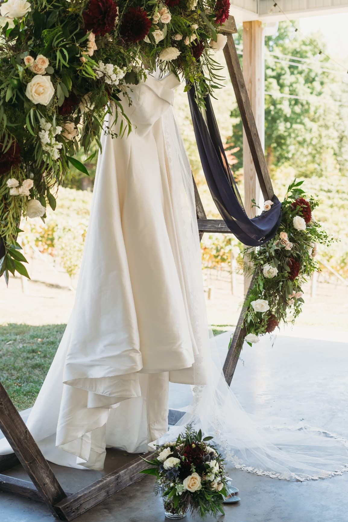 $7/mo - Finance Peach Wedding Arch Drapes 2 Panels 20FT Wedding Arch ...