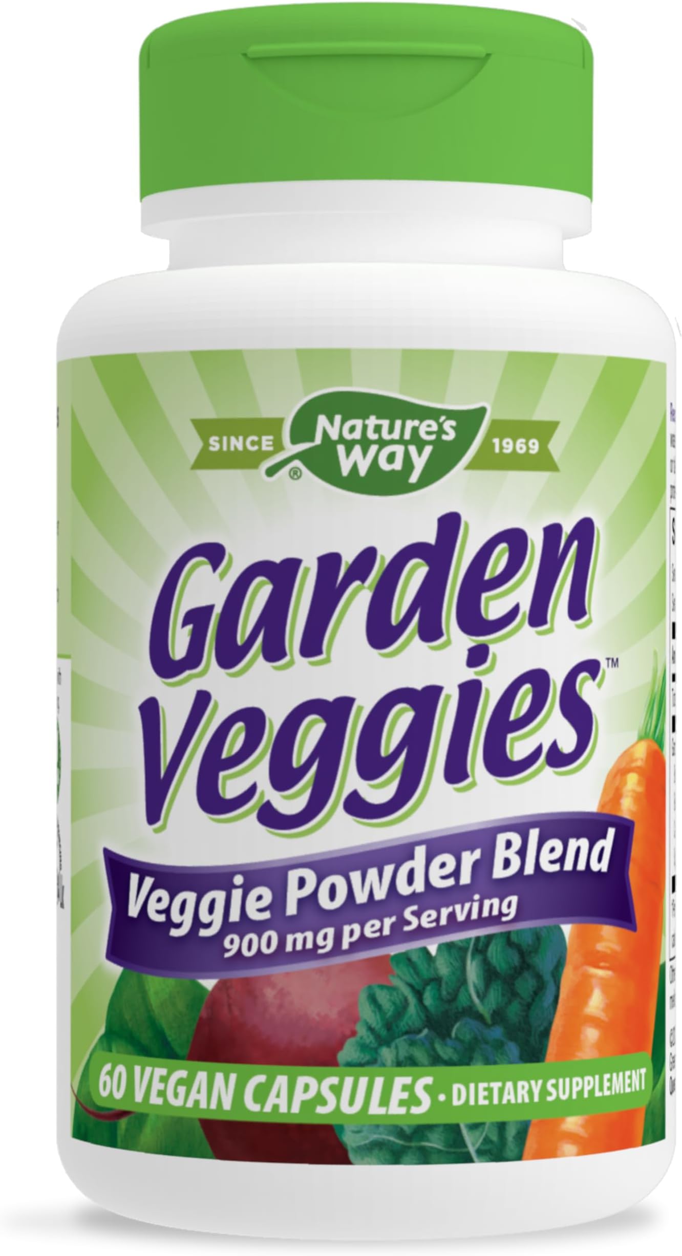 Amazon.com: Nature's Way Daily Garden Veggies, Veggie Powder Blend ...