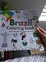 Brazil Coloring Book: Color and learn Portuguese words - BILINGUAL ...