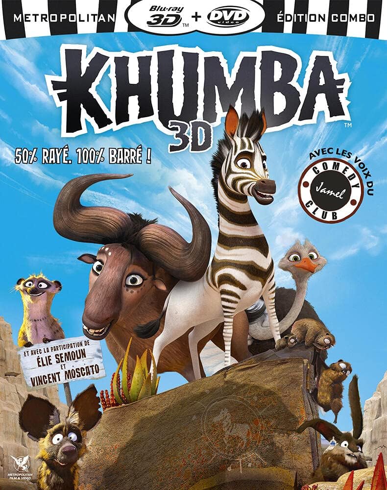 Khumba [Combo Blu-ray 3D + Blu-ray + DVD]: Amazon.co.uk: DVD & Blu-ray