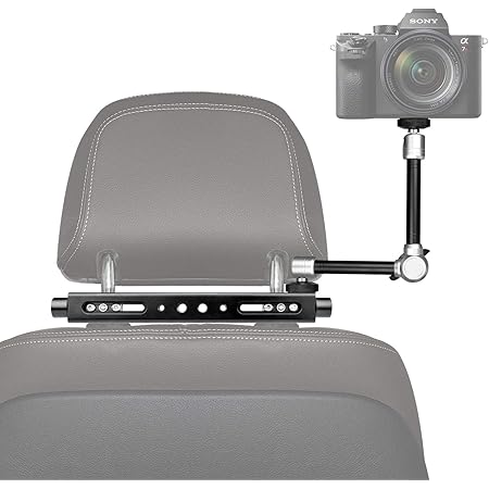 Amazon.com : Tackform Headrest Mount for GoPro and Other Action Cameras ...