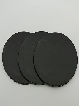 Amazon.com: Lot of 3 Large Oval Bases 120mm x 92mm for Warhammer 40k ...