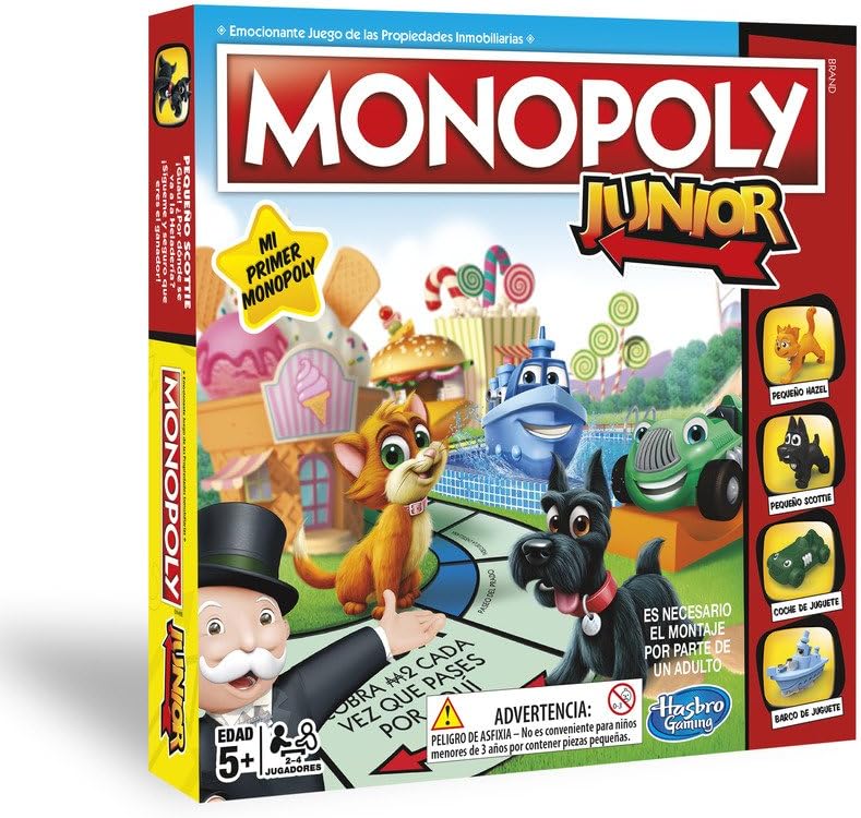 Hasbro Gaming - Monopoly Junior (Hasbro A6984521) : Amazon.co.uk: Toys ...