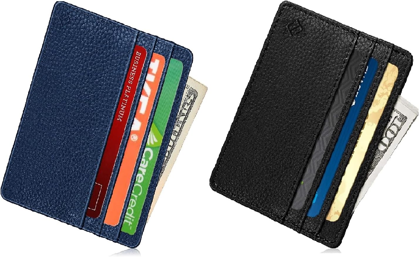 Amazon.com: Fintie Slim Minimalist Front Pocket Wallet, RFID Blocking ...