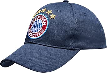 FC Bayern München Baseball Cap Logo Adult, Navy, One Size at Amazon Men ...
