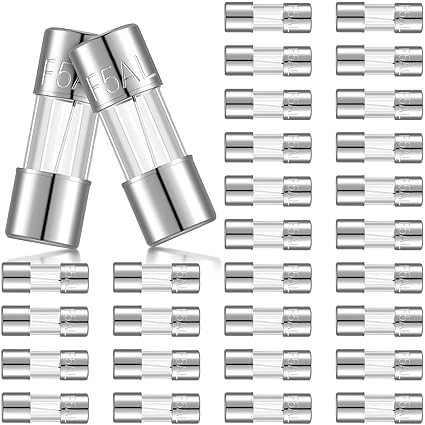 Christmas Light Fuses 125 Volt 5 Amp Fast Blow Glass Fuse Christmas ...