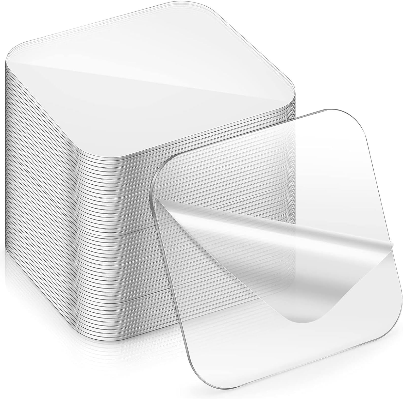 Double Sided Sticky Pads (20mm x 20mm 80PC) : Amazon.co.uk: Stationery ...