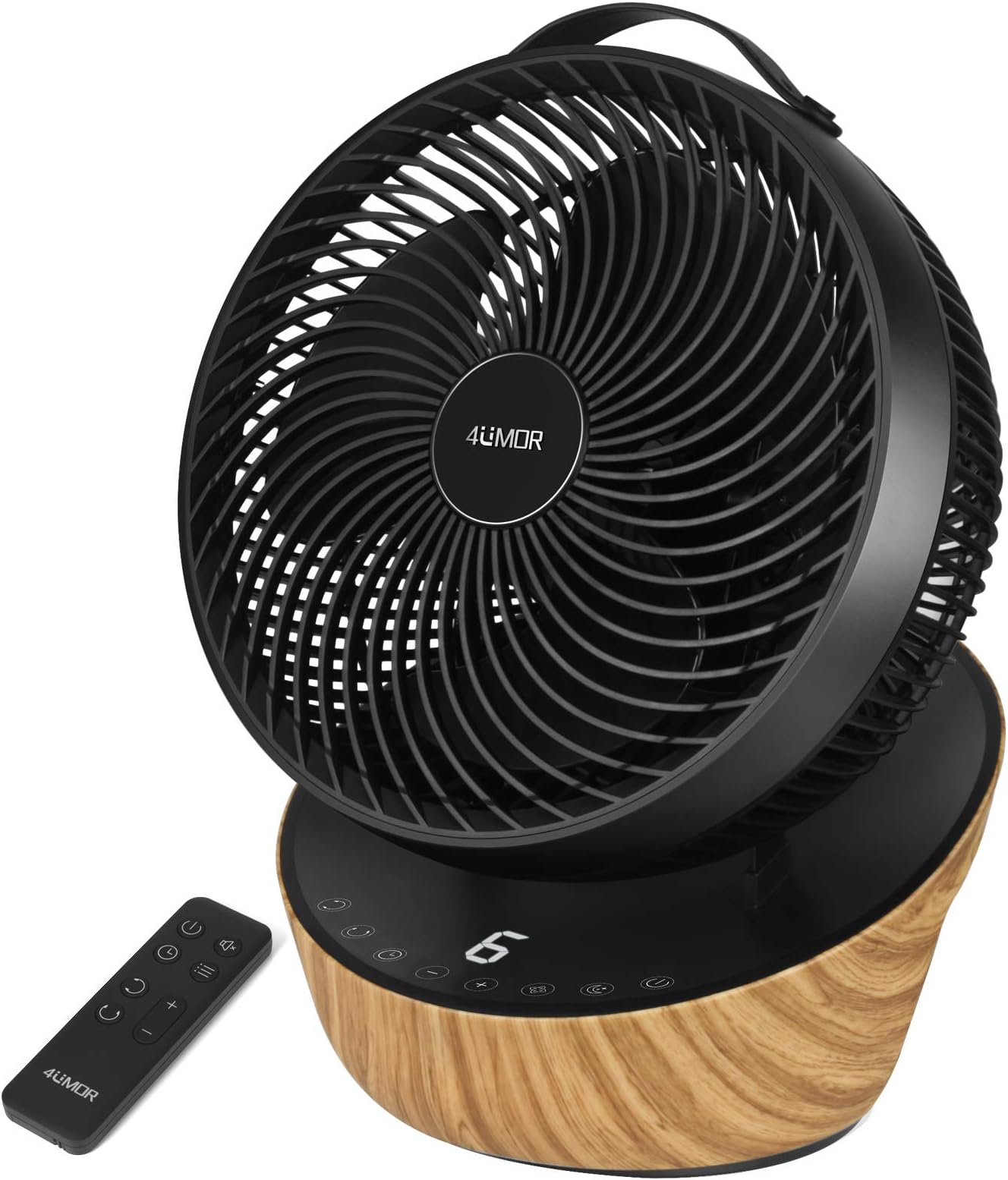 Stadler Form Fan Otto with Eco-friendly Bamboo Ring, Electric Fans with ...