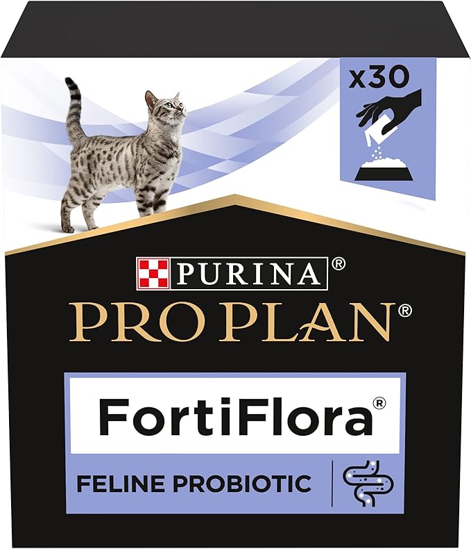 PRO PLAN FortiFlora feline Probiotic Sachet 30x1g : Amazon.co.uk: Pet ...