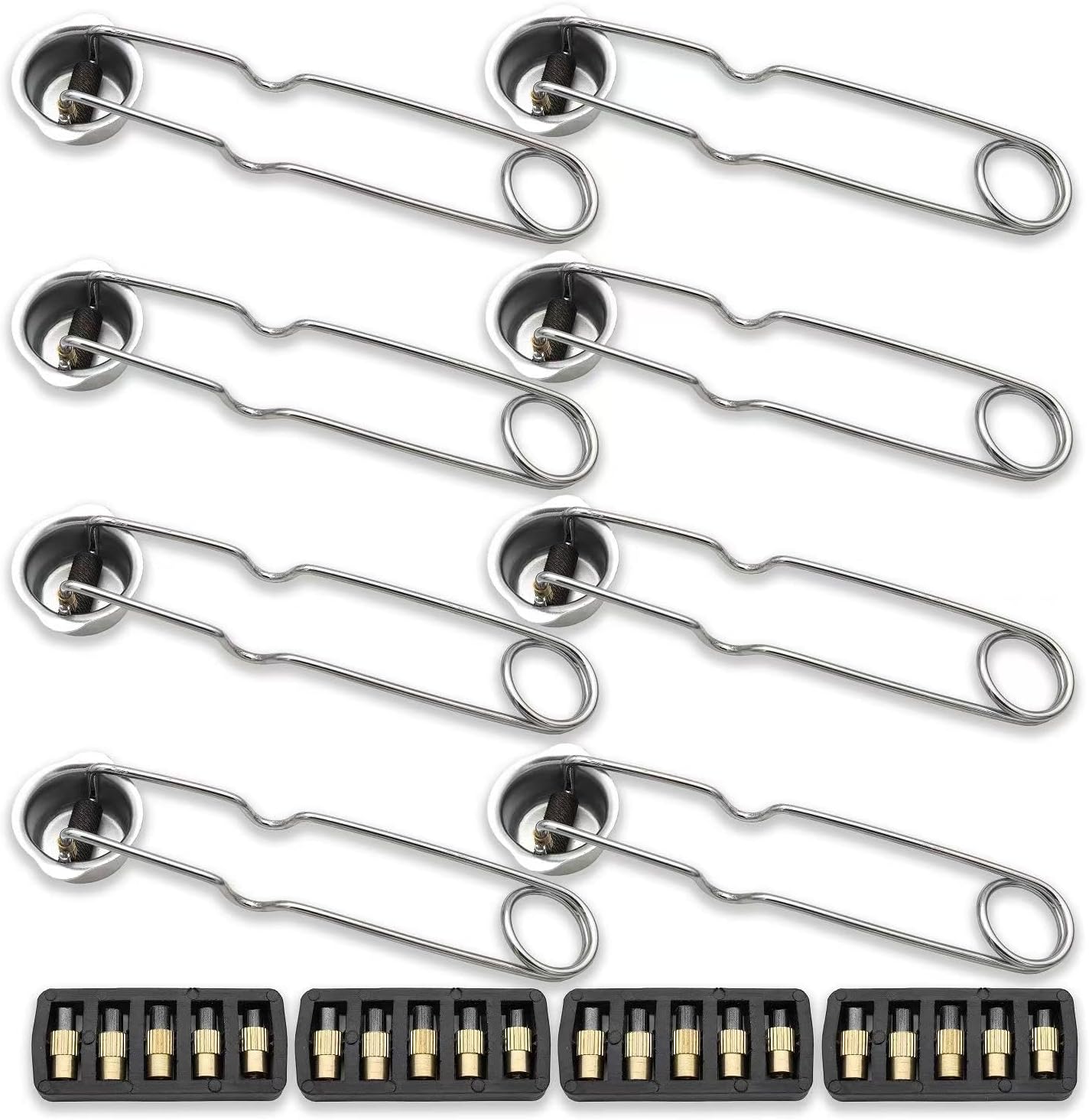 Amazon.com: GUTI-MORE Single Spark Lighter Torch Flint Striker 8 Piece ...