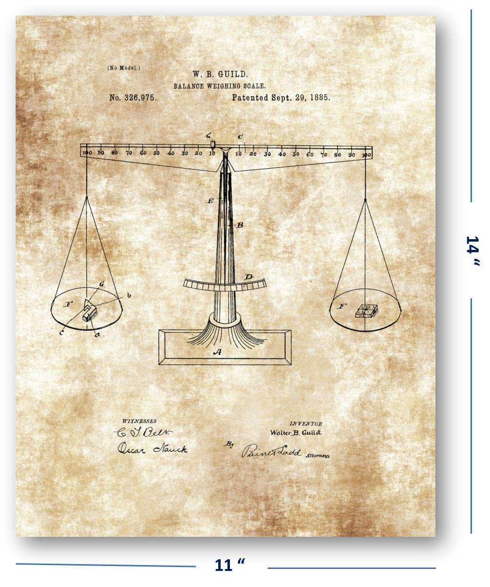 Justice Scale Drawing