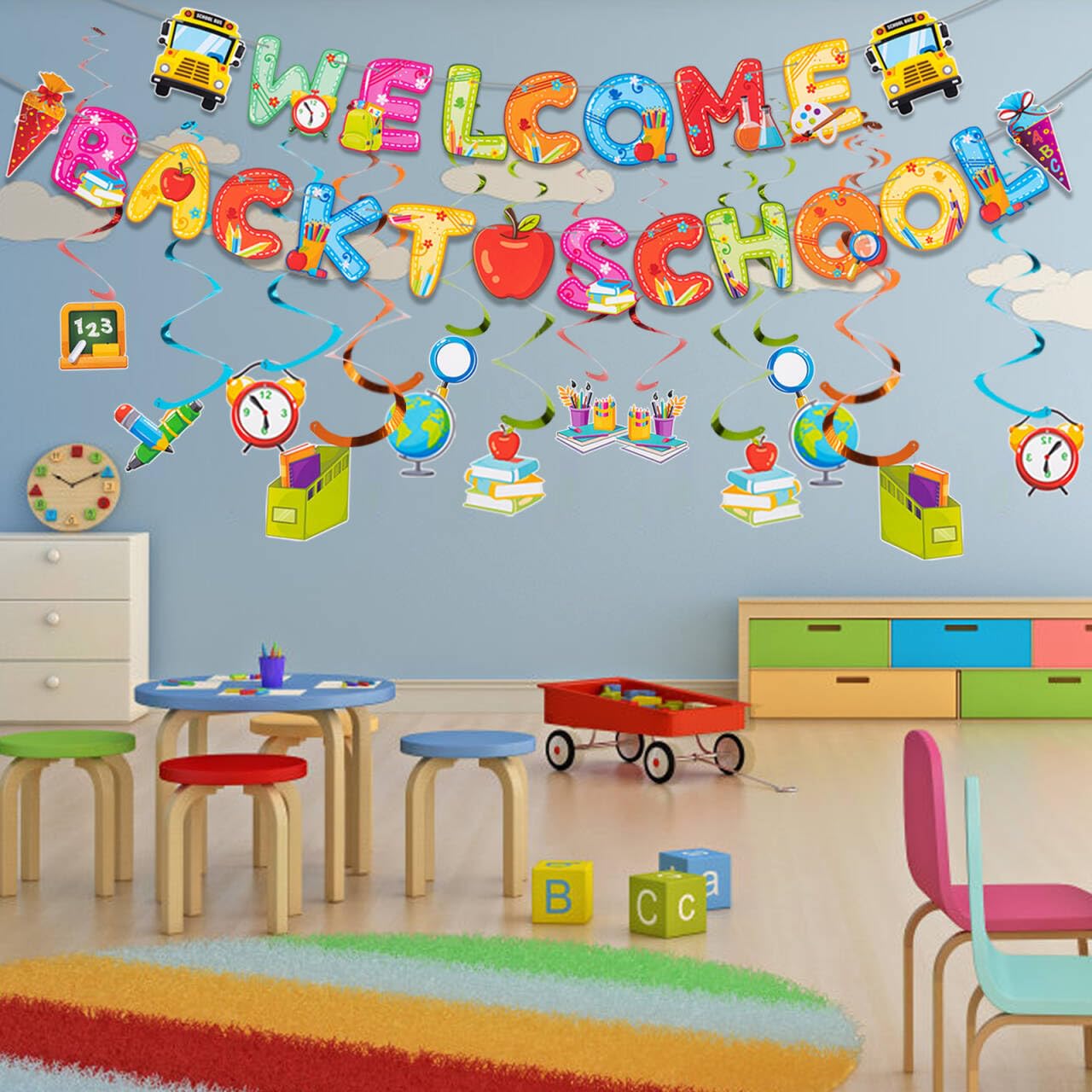 Decoración De Regreso A Clases Amazon.com: Decoraciones De Tablero De