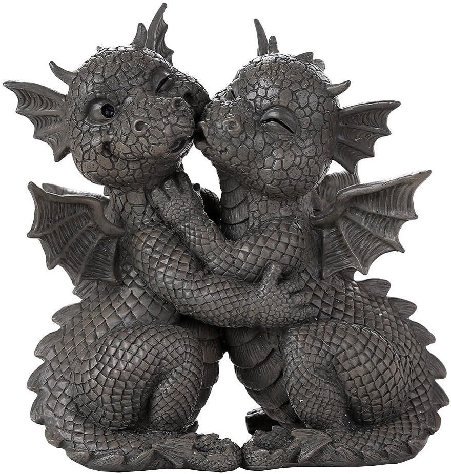 Amazon.com: Pacific Giftware Garden Dragon Dabbing Dragon Garden ...