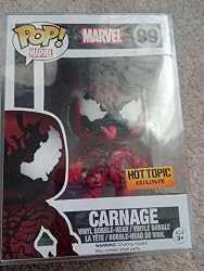 Amazon.com: Funko Carnage (Marvel) Pop! Bobble-Head Vinyl Figure : Toys ...