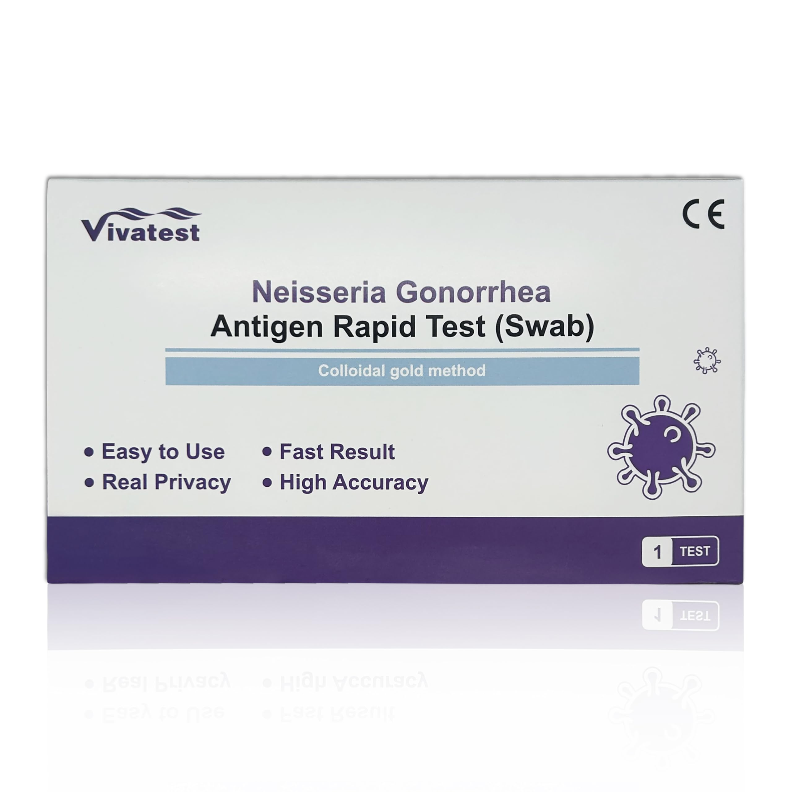 STI Test Kit Male and Female – 2-in-1 Chlamydia and Gonorrhea Sexual ...