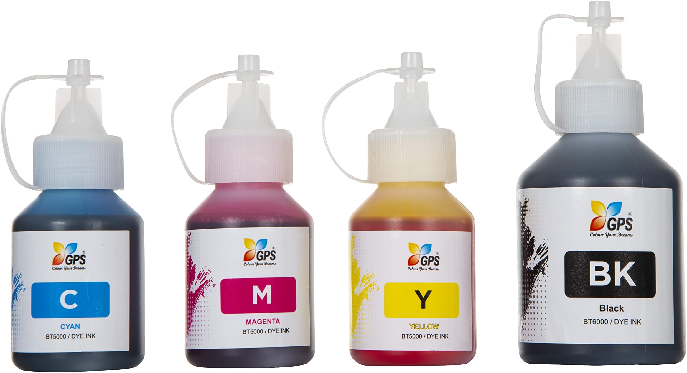 Teqbot Refill Ink BT5000 & BT6000 & BT-D60BK Ink for Brother DCP-T310 ...