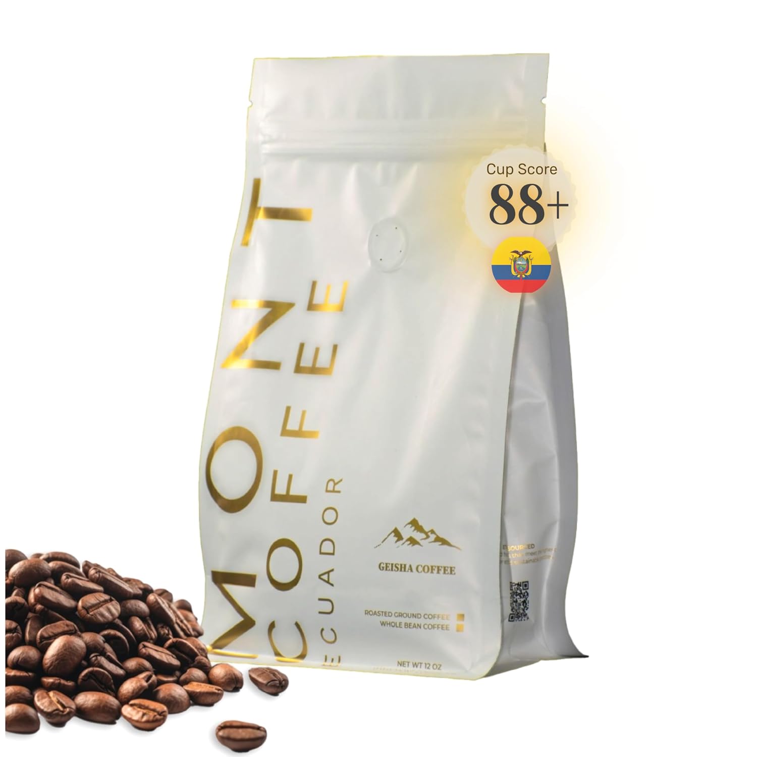 Amazon.com : Mont Coffee - Geisha Coffee Ecuador, Whole Bean, Fresh ...
