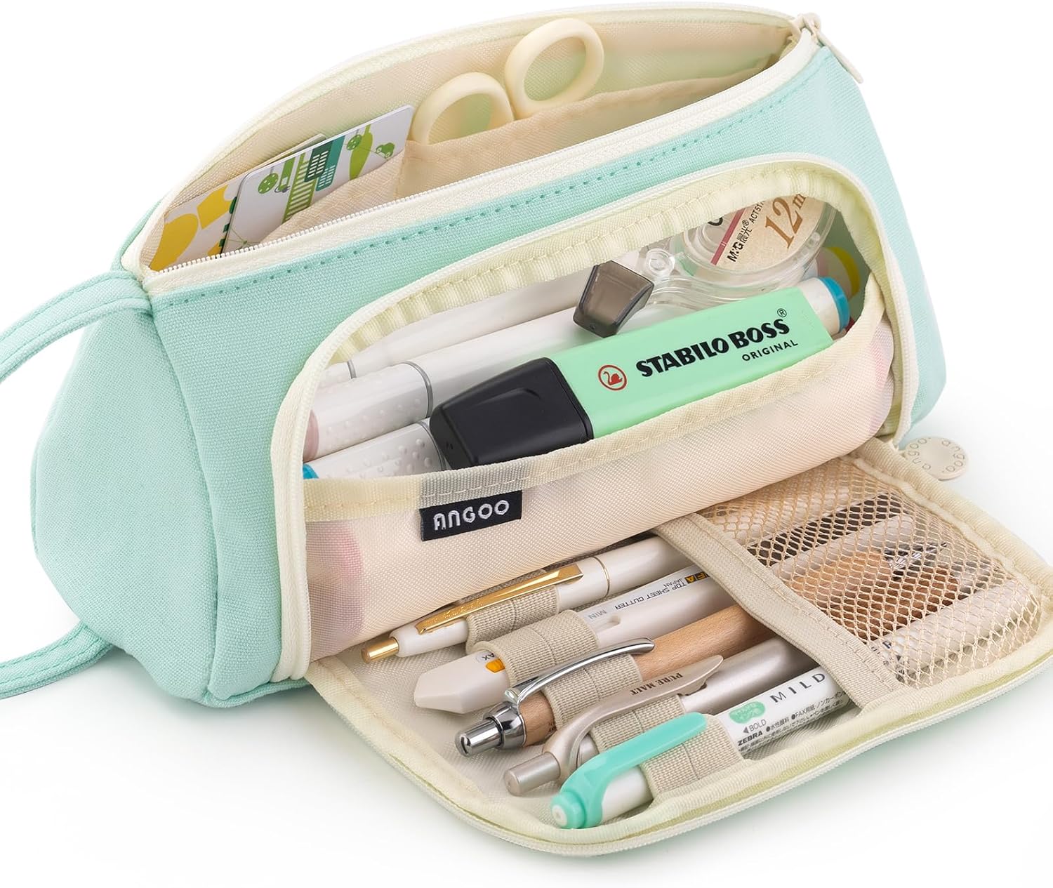 Amazon.com: EASTHILL Large Capacity Pencil Case Pouch School Supplies ...