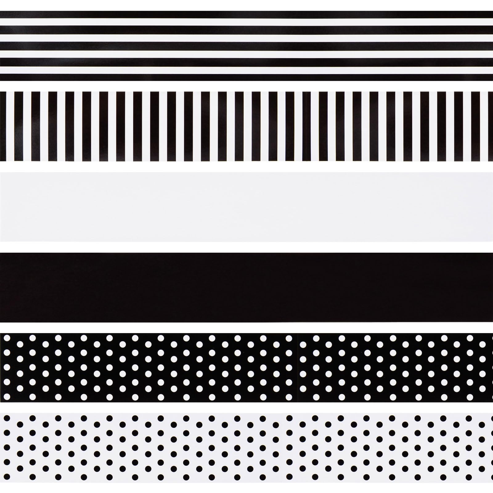 Snapklik.com : AWIZOM 72 Feet Black And White Bulletin Board Borders ...