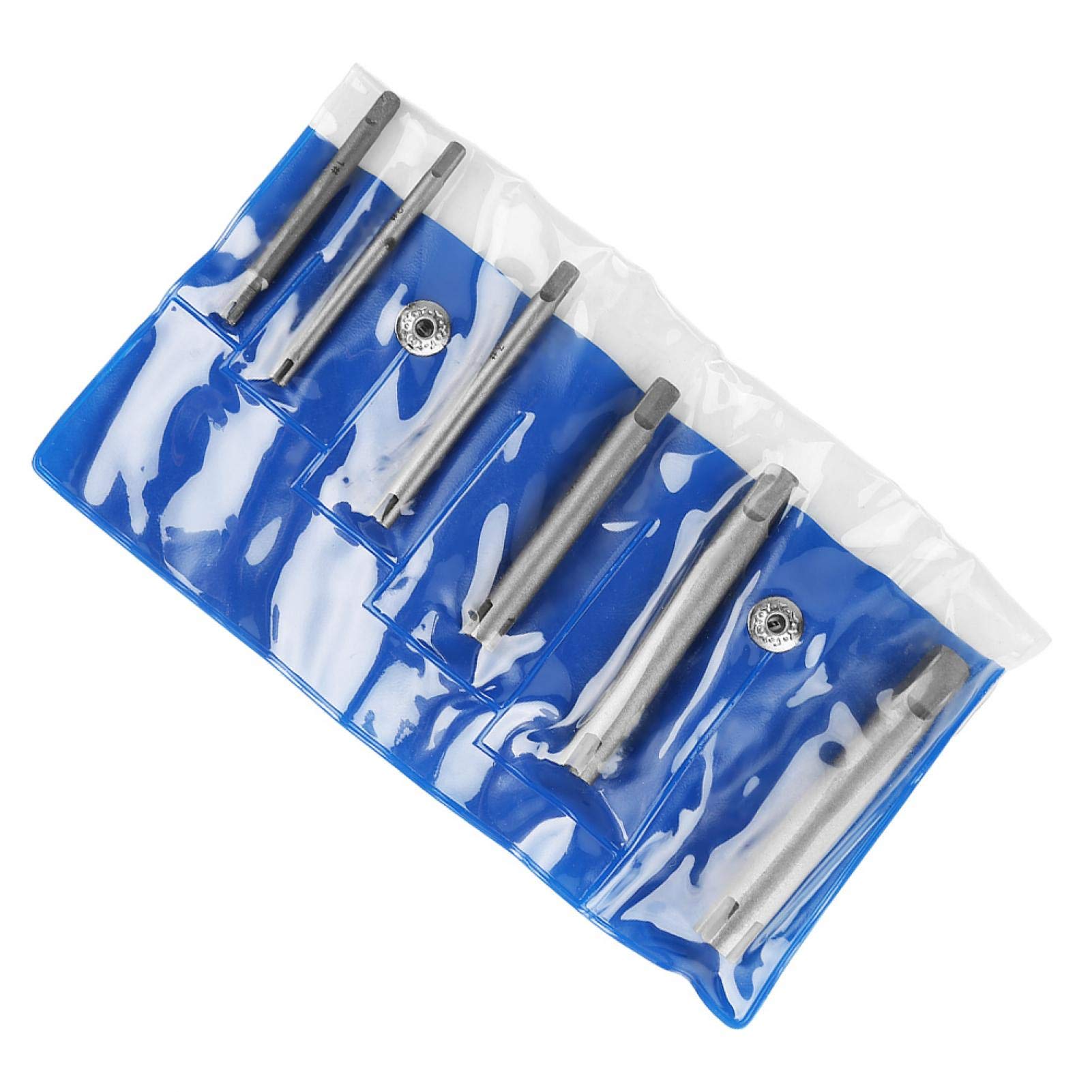 4 Flute Tap Extractor Set High Speed Steel Broken Head Taps Four-Flutes ...