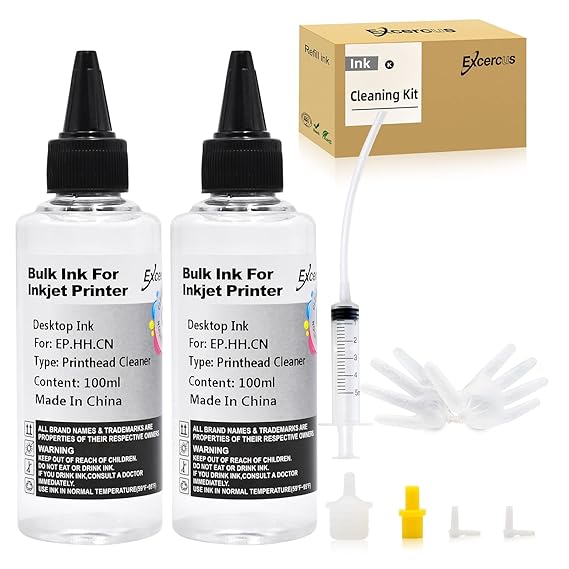 EXCERCUS Printhead Cleaning Kit Compatible for Brother Epson HP Canon ...