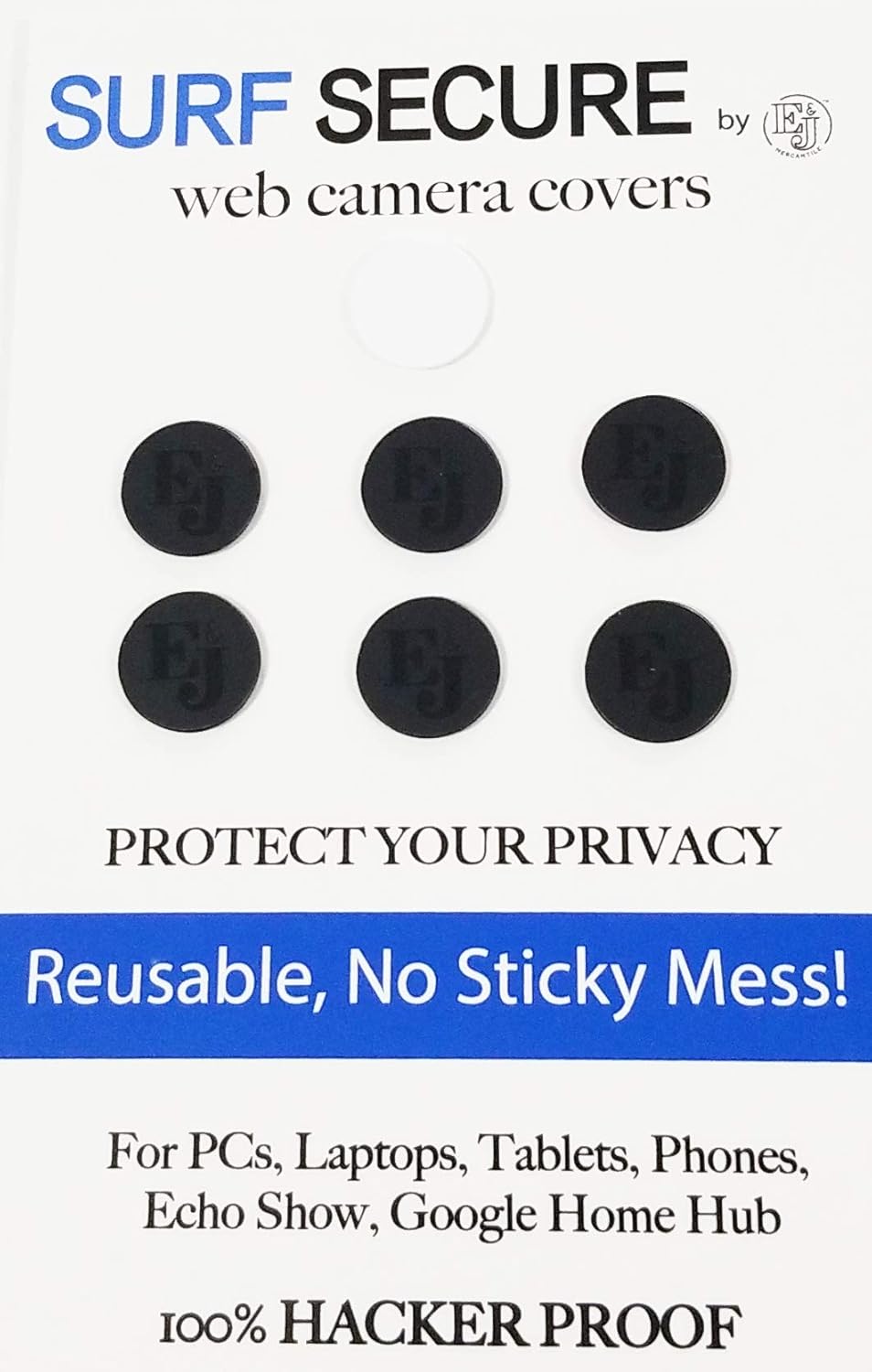 Amazon.com: Surf Secure Webcam Cover (7 Pack) - Silicone MicroSuction ...