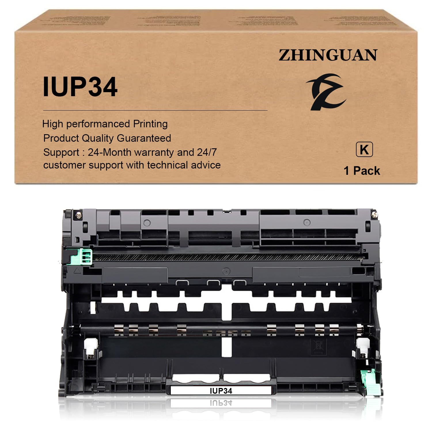 Amazon.com : ZHINGUAN IUP-34 IUP34 IUP-37 IUP37 (ACEY01D) Imaging Drum ...