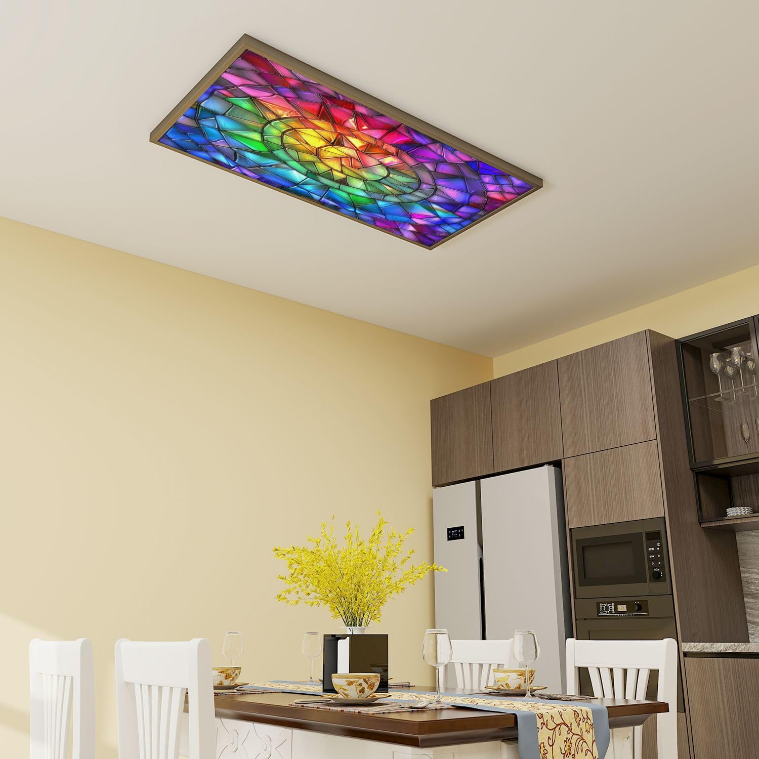 Rainbow Ceiling Fluorescent Light Covers