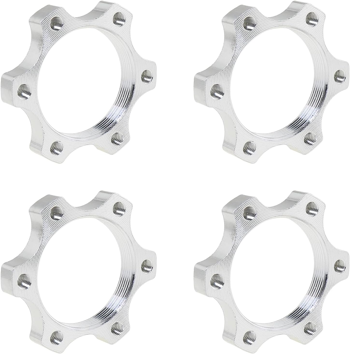 4PCS Disc Brake Tools Bicycle Freewheel Threaded Hubs Disc Brake Rotors ...