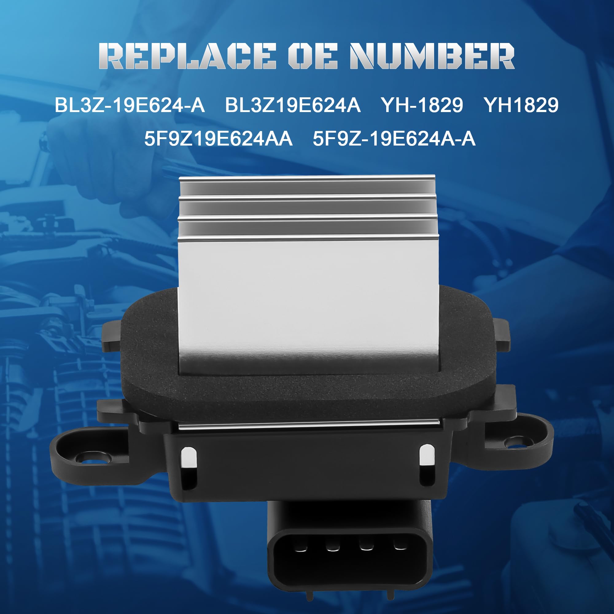 Resistor Kit HVAC Kit BL3Z-19E624-A AC Blower Control Blower Motor Resistor